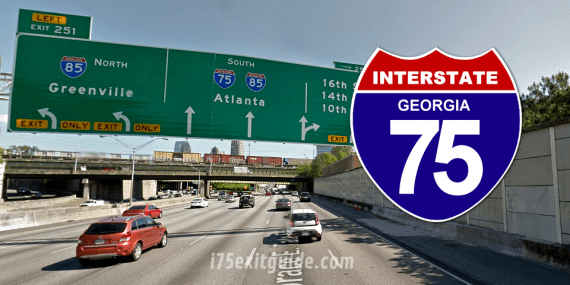 Lane Shifts, Delays on I-75 HOV Ramp for Bridge Work in Atlanta