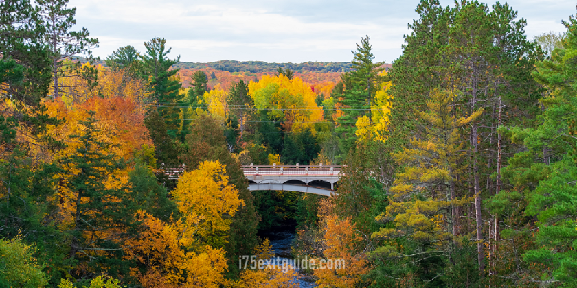 Foliage Colors Nearing Peak Conditions in Northern Michigan Along I-75