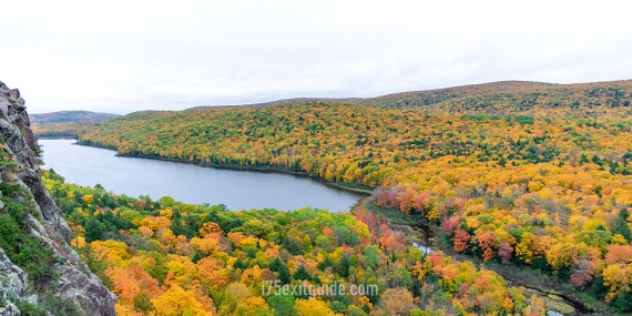 Foliage Colors Nearing Peak Conditions in Northern Michigan Along I-75
