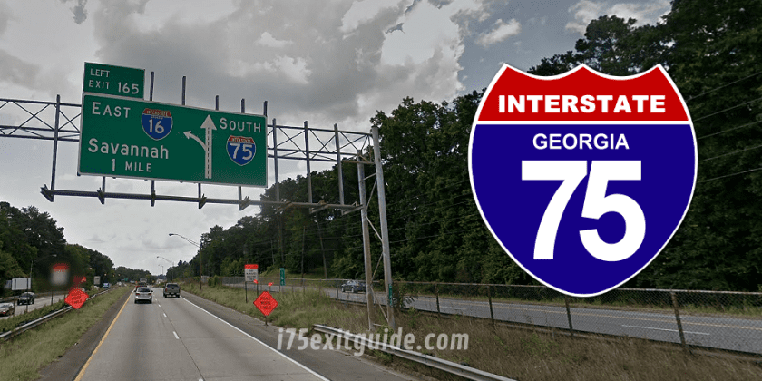 Georgia's I-16/I-75 Interchange Project Updates: November 3-5