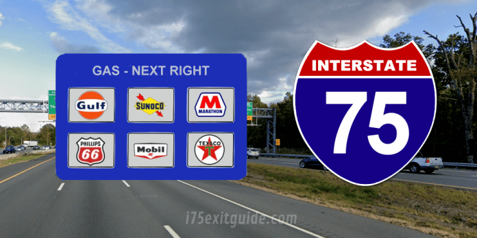 I-75 Gas Stations | I-75 Exit Guide
