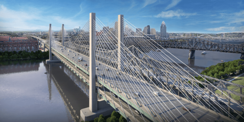 Officials Unveil Design of the New I-75 Brent Spence Companion Bridge