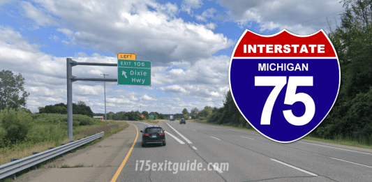Detroit Traffic | I-75 Exit Guide